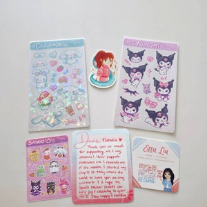 Miffy Sticker Sheet Miffy Sticker Valentines Stickers Pink Miffy ...