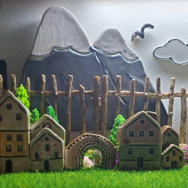 Handmade Ceramic Magnets Handmade Ceramic Brooches Refrigerator Magnets ...