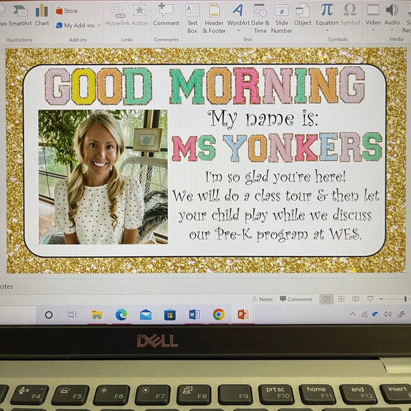 Groovy Classroom Decor | Slides Template - Etsy