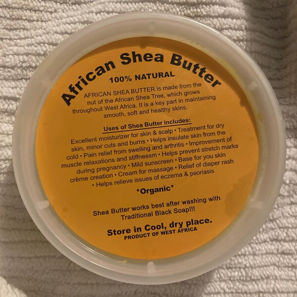 Raw African Shea Butter Bulk, 100% Pure Natural Organic Unrefined ...