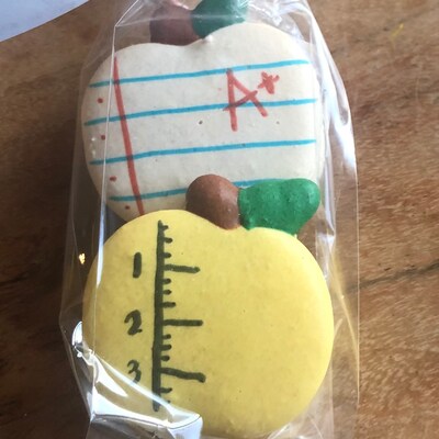 Apple Macaron Template - Etsy