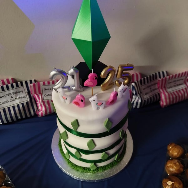 The Sims Plumbob, 3D Printed Game Prop - Etsy