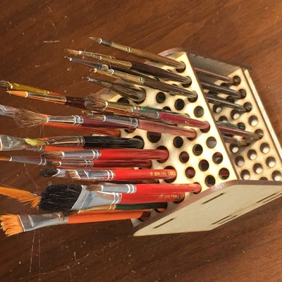 Wall Mounted Tube Type Paint Storage Rack 20/21ml Tubes or 37ml Tubes ...