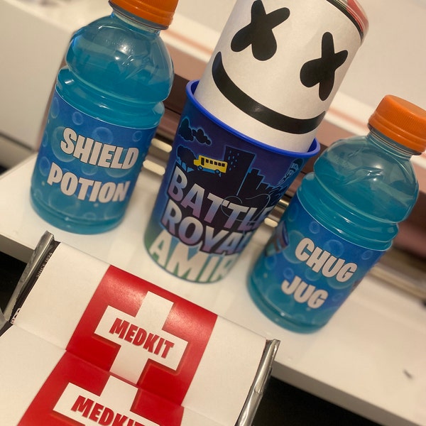 Gamer Drop Crate Chip Bag, Mystery Blind Loot Goody, Party Favor Blue ...