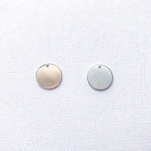 9.5mm Disc Blank, 3/8 Round Disc, Disc Blank, Round Stamping Blank ...