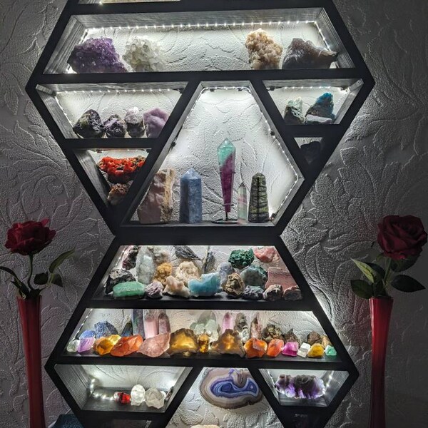 XL Altar, Triangle Altar, Altar Shelf, Floating Altar, Wooden Altar ...