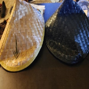 Hand-woven Bamboo Basket With Lid and Handle. Natural - Etsy
