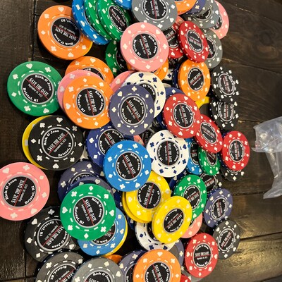 50 Custom Drink Chips Drink Token Free Drink Drink Chips - Etsy