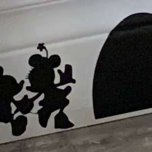 Mickey and Minnie Mouse Hole - Etsy