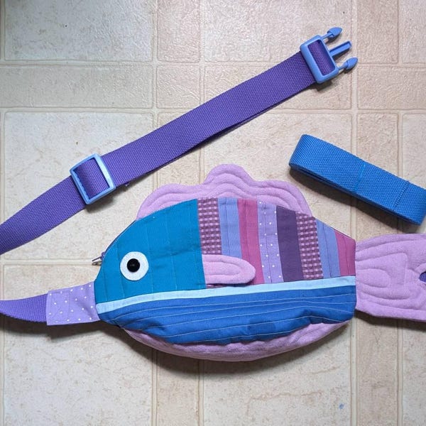PDF Sewing Pattern Bundle: Swim Along Crossbody Fish Bag & Sunshine ...