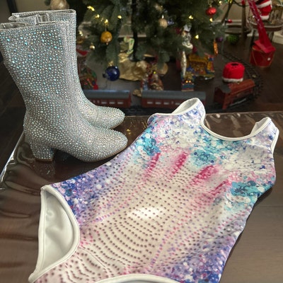 Swifty Pink Blue Child Bodysuit Era Tour Costume Child Swifty Concert ...