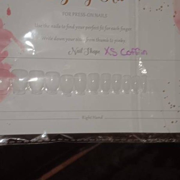 CUSTOM NAIL SET Luxury Press on Nails Press on Nails Fake Nails Custom ...