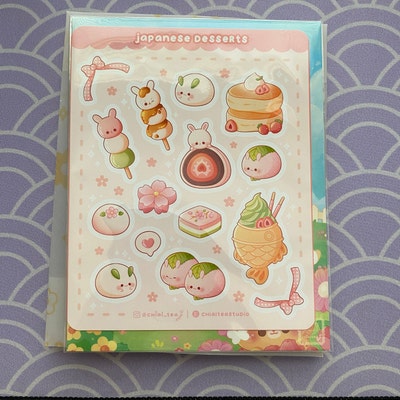 Cute S'mores Bear Vinyl Sticker Journal, Laptop, Bottle Planner Sticker ...