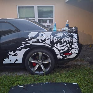 Nightmare Side Graphics Decals Compatible With Jeep Wrangler JL 2019 ...