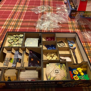 Flamecraft Laser Cut Insert Organizer for Board Game - Etsy