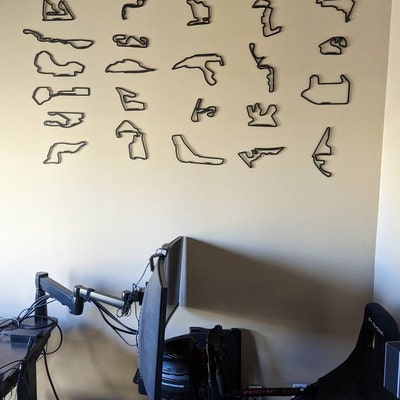 NASCAR Circuits Wall Art Complete 2019 Collection - Etsy UK