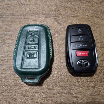 2023 2024 Toyota Bz4x Key Fob Cover ... Toyota Bz4x Key Case Key Chain ...