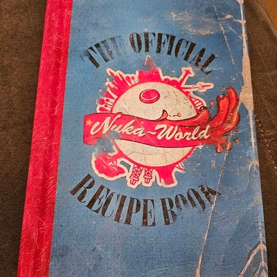 Fallout Inspired Notebook, T-51B Power Armor User Manual Journal Matte ...