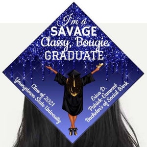 Graduation Cap Topper/ Classy Graduate - Etsy