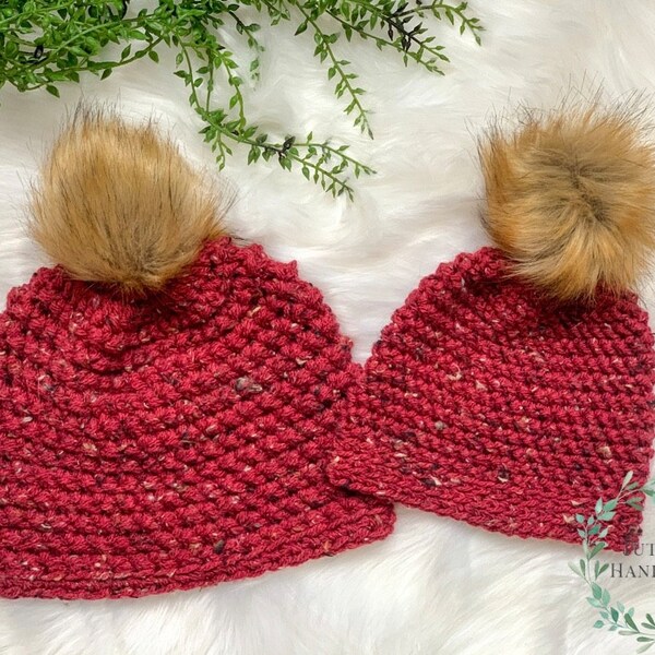 Azalea Beanie Crochet Pattern. Pattern Only, Digital Download. Beginner Friendly Hat Pattern. - Etsy