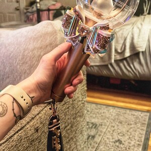 ATEEZ LIGHTINY Light Stick Leather Bow Kpop Accessory V2 Edition - Etsy