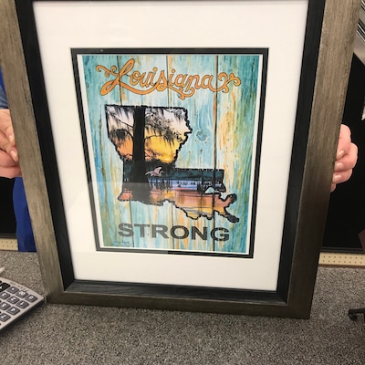 LSU Art Print Tiger Stadium, Mike the Tiger, Licensed SEC Football Art ...