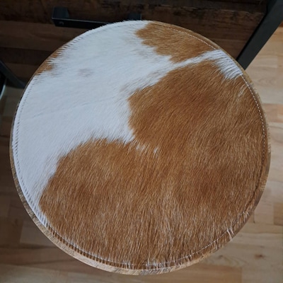 Zebra Style Bespoke Custom-made Cowhide Bar Stool Counter Top ...