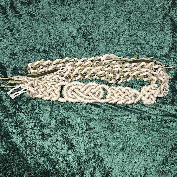 Handfasting Cord - Celtic 'nine Knots' Deluxe+ Design - Metallic Gold ...