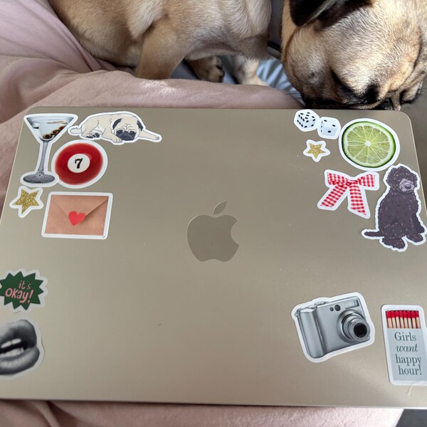 Black Cockapoo Stickers - Cute Cockapoo Gift - Dog Sticker Set - Etsy