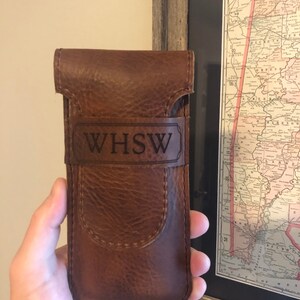 Leather Slate Turkey Call Case Personalized - Etsy