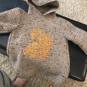 Bunny Sweater Crochet Pattern - Etsy