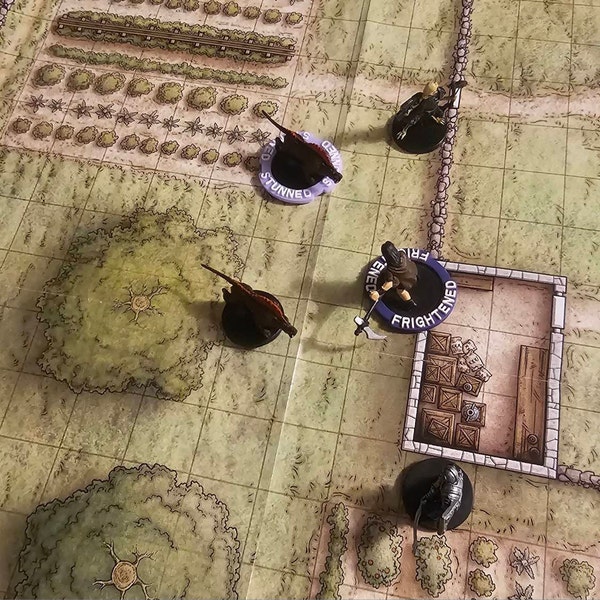 DND Miniatures Condition Rings With Box - 96 Markers to Track 24 ...