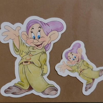 Snow White Sticker, Cartoon Disney Sticker Decal, Princess Snow White ...