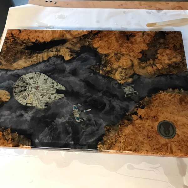 Jedi Order Emblem & Code Challenge Coin Real Stainless Steel Metal Prop ...