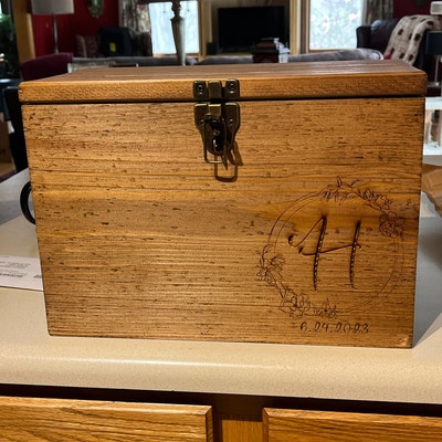 Wedding Card Box Personalized, Wedding Card Box With Slot, Card Box for ...