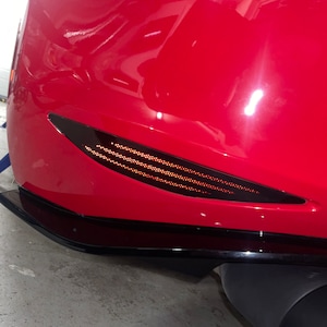 EZM Honeycomb V2 Brake Light Decal Sticker for VW Golf MK7 MK7.5 R Gti ...