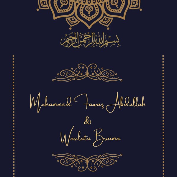 Tahara Ceremony Invitation, Muslim Circumcision Party Invitation ...