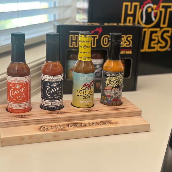Personalized Hot Sauce Flight - Etsy