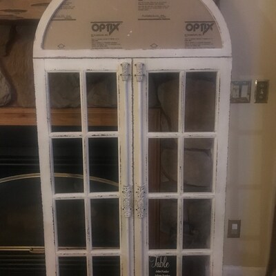 Large Arched Window Frame 16x50 Wood Frame Heirloom Custom - Etsy