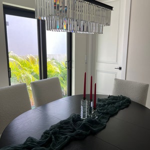 Dark Olive Cheesecloth Table Runners, Boho, Gauze Wedding Table Decor ...