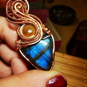 Emma : Wire Wrap Tutorial Wire Wrapped Pendant Lesson - Etsy