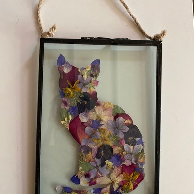 Pressed Tulip Flower Frame Real Tulip Artwork. - Etsy