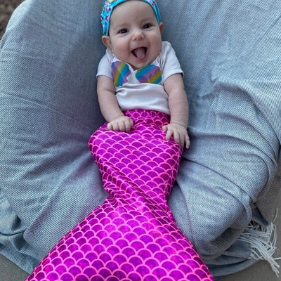 Infant/toddler Mermaid Tails for Playtime Great for Photoshoots ...