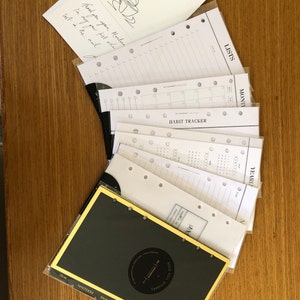 PRINTABLE A5 Recurring Tasks A5 Printable Inserts Weekly | Etsy