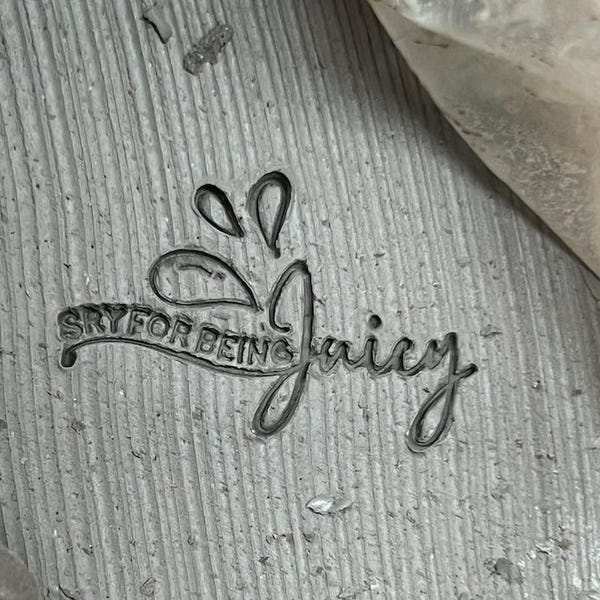 Custom Pottery Stamp, Pottery Signature Stamp, Personalized Clay Stamp ...