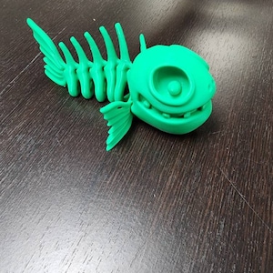 Flexi Print-in-place Fish STL File for 3D Printing Active - Etsy