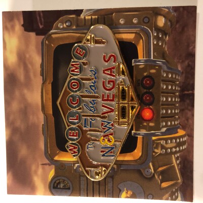 Fallout New Vegas Welcome Sign Enamel Pin - Etsy