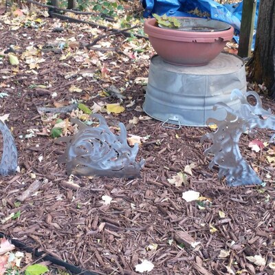 Copper Cattail Wind Chime Garden Stake - Etsy