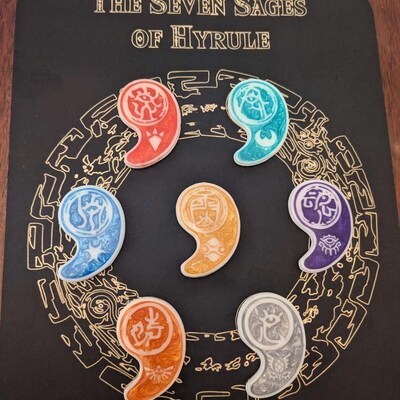 Vows of the Sages Sidon Riju Tulin Yunobo Mineru SVG PNG DXF Cut Files ...