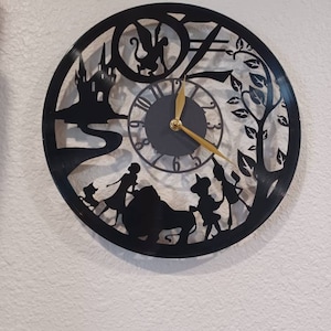 Alice in Wonderland Wall Clock - Etsy